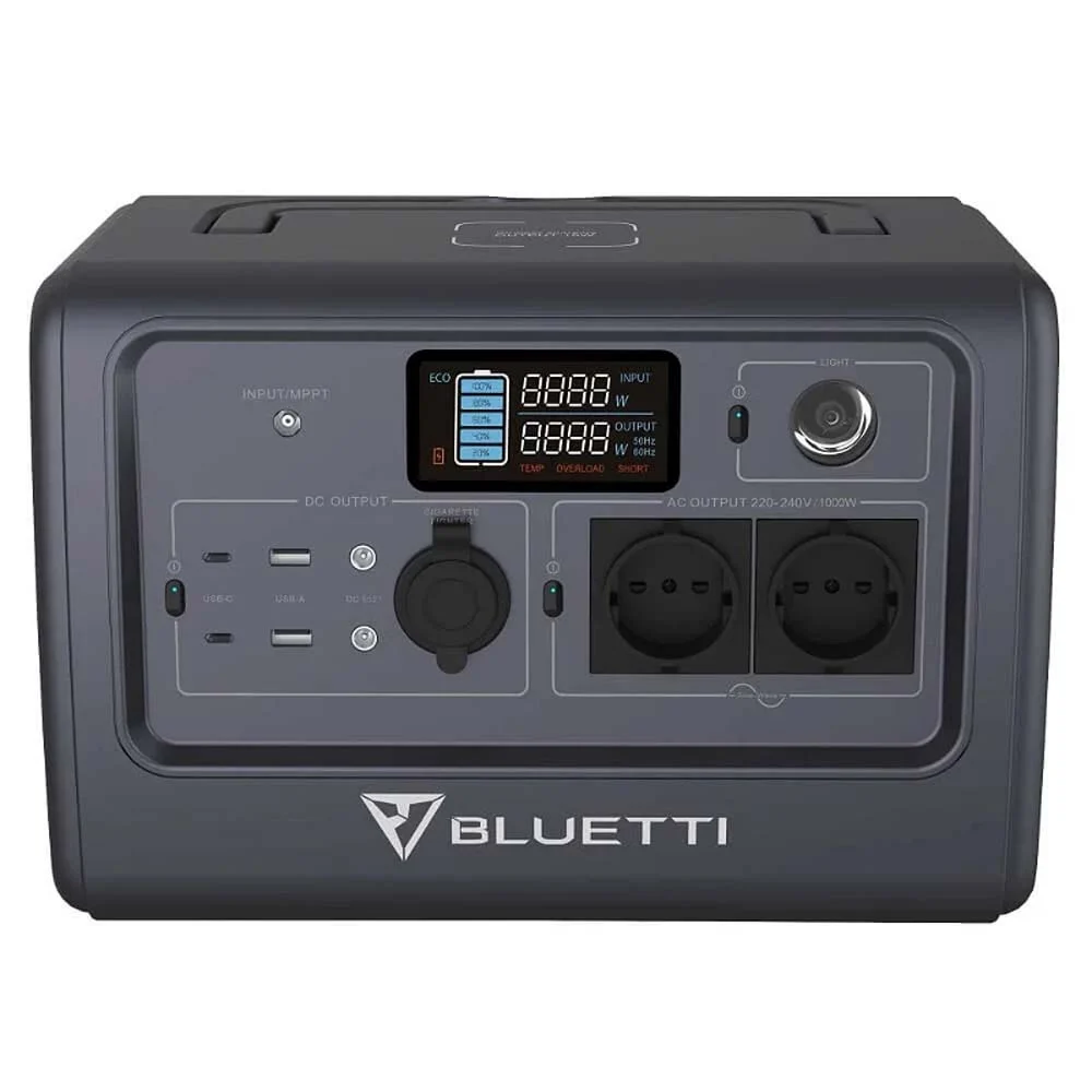 Bluetti PowerOak EB70 Powerstation 1000W 716Wh Grau online bestellen ☀️